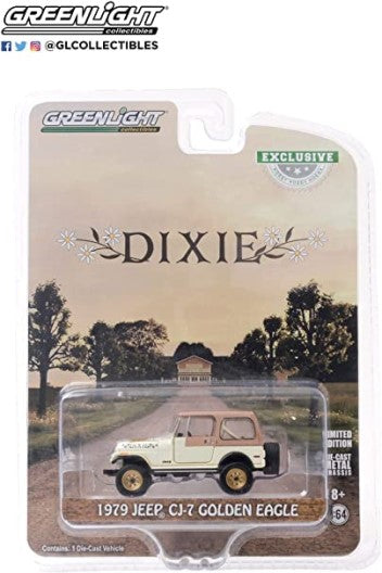 JEEP** CJ7 GOLDEN EAGLE "DIXIE" HOBBY EXCL 6 OFF 1979 1/64